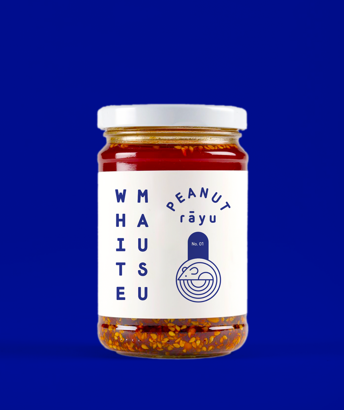 Peanut Rāyu – Salty & Sweet. A flavour bomb in a jar. – White Mausu